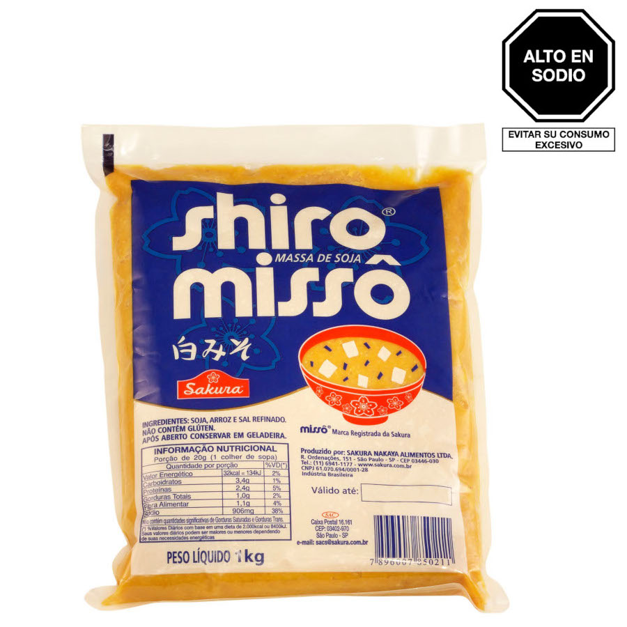 SAKURA Pasta Shiro Miso – 1 kg – Tienda Hong Kong Market