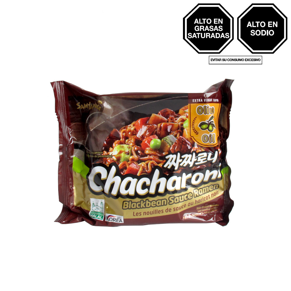 SAMYANG Tallarín Instantáneo Chacharoni – 140 g – Tienda Hong Kong Market