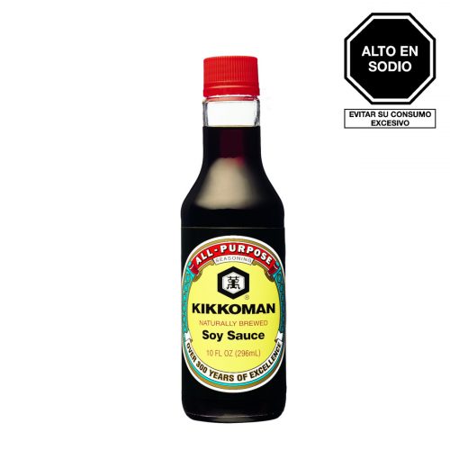 KIKKOMAN Salsa de Soya – 296 ml – Tienda Hong Kong Market