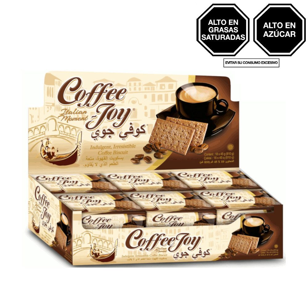 MAYORA Galleta de Café Joy Biscuit – 6 x 18 x 45 g – Tienda Hong Kong ...