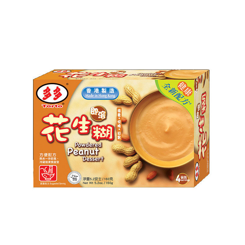 TORTO Postre Instantáneo Maní – 160 g – Tienda Hong Kong Market